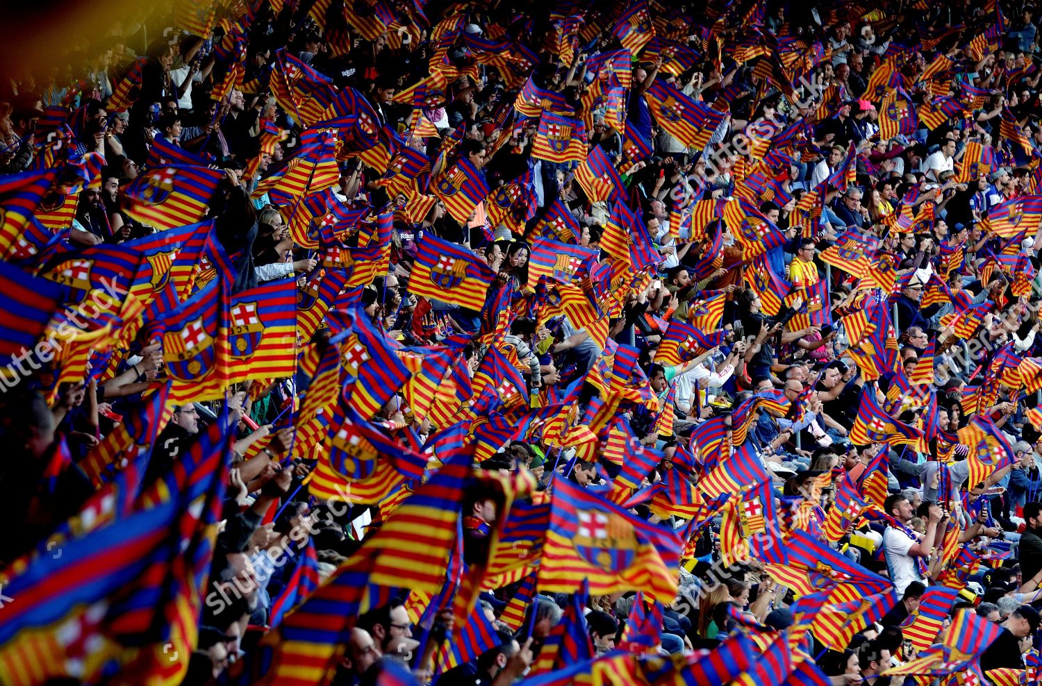 Fc Barcelonas Fans Pay Tribute Midfielder Editorial Stock Photo - Stock ...