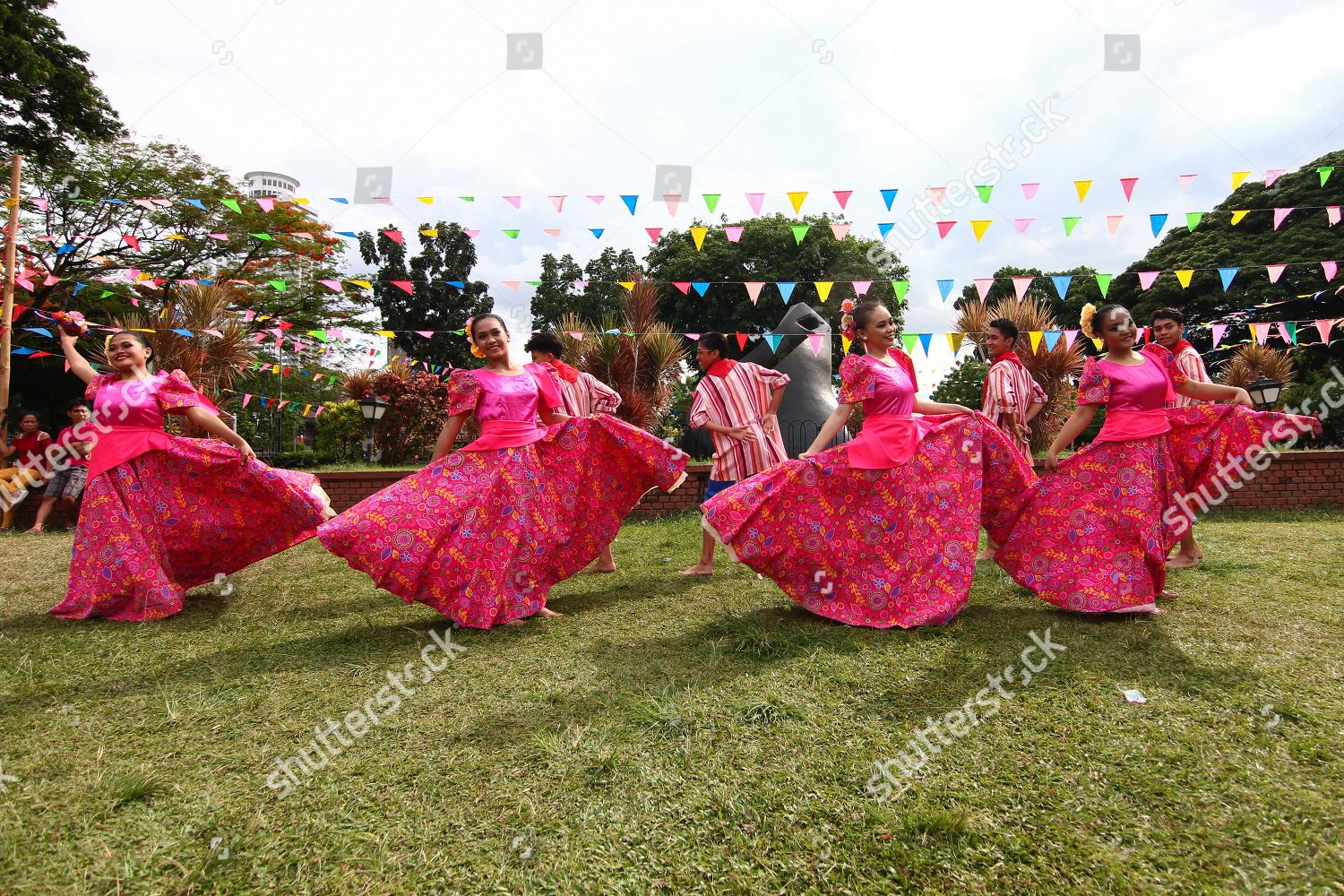 Women Perform Filipino Dances While Wearing Editorial Stock Photo ...