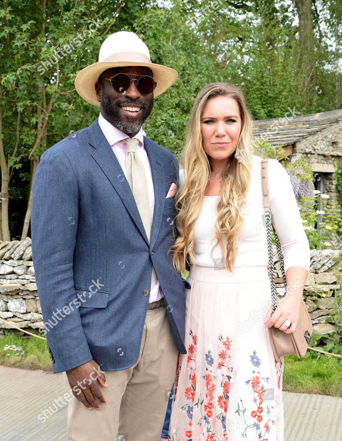 Footballer Sol Campbell His Wife Fiona Editorial Stock Photo - Stock ...