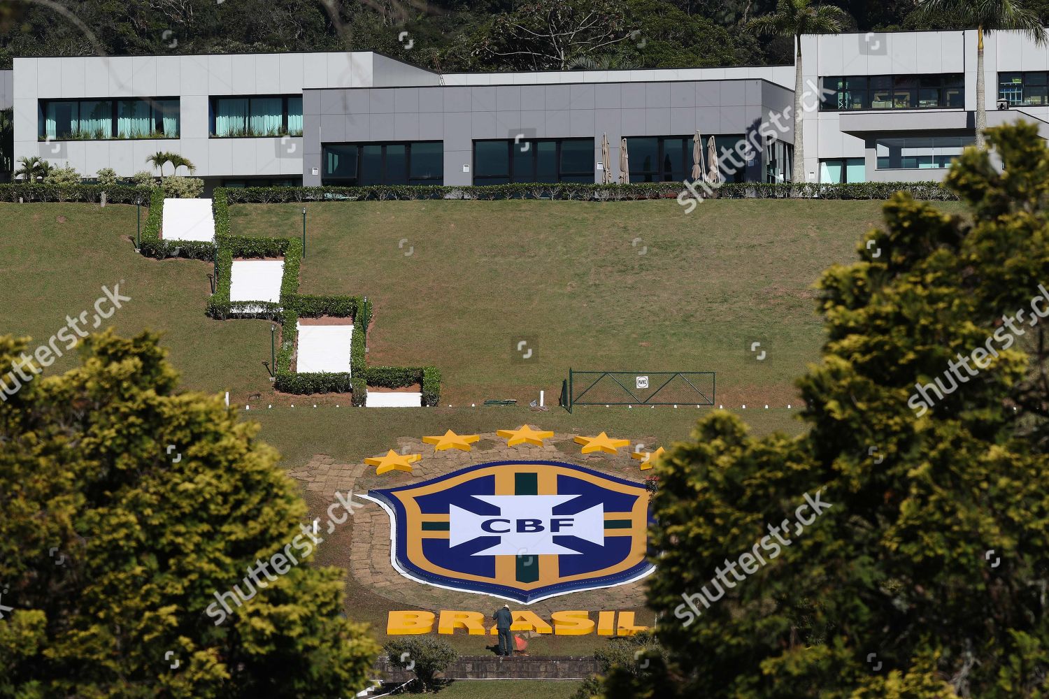 View Hotel Where Brazils National Soccer Editorial Stock Photo - Stock ...