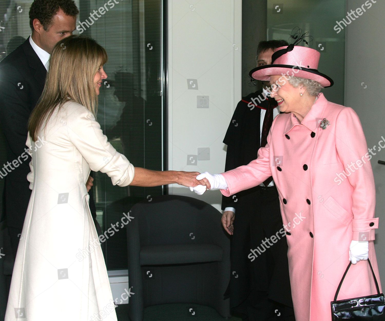 Lord Lady Rothermere Greet Queen She Editorial Stock Photo - Stock ...