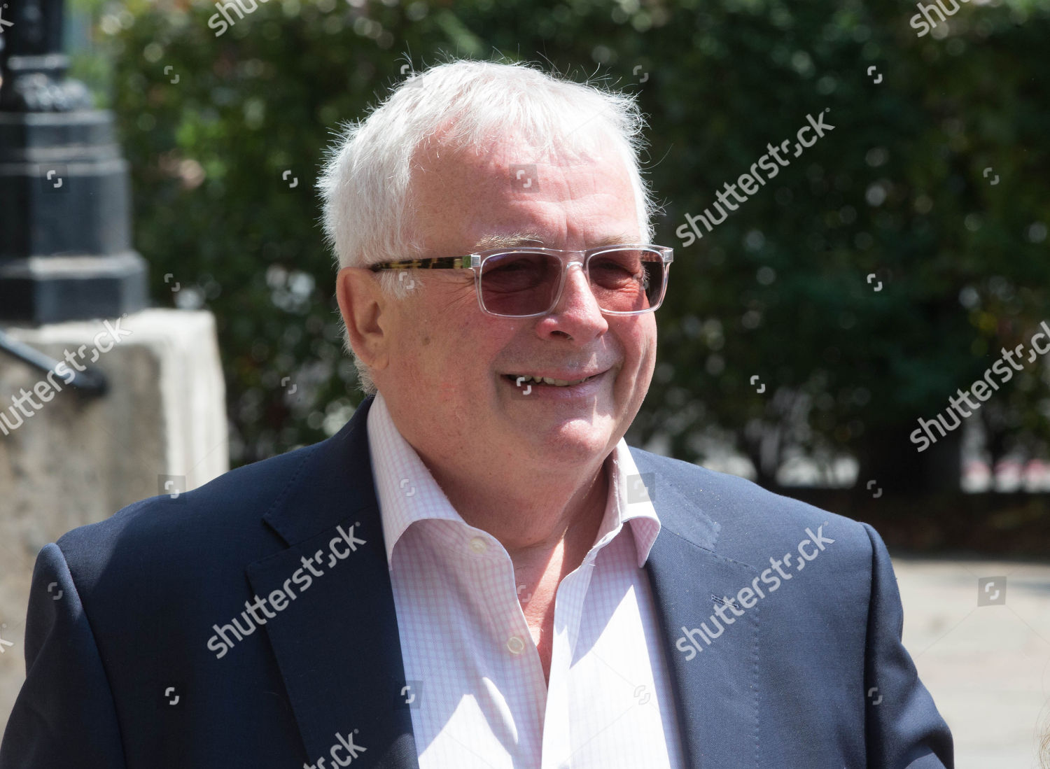 Actor Comedian Christopher Biggins Arrives Funeral Editorial Stock ...