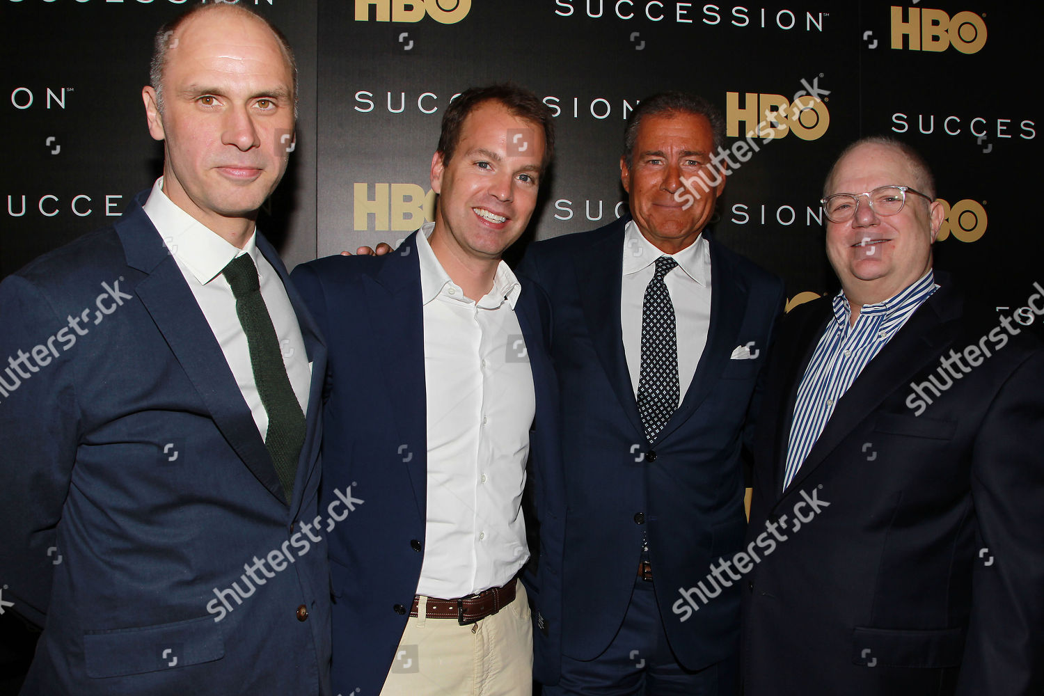 Jesse Armstrong Casey Bloys Richard Plepler Editorial Stock Photo ...