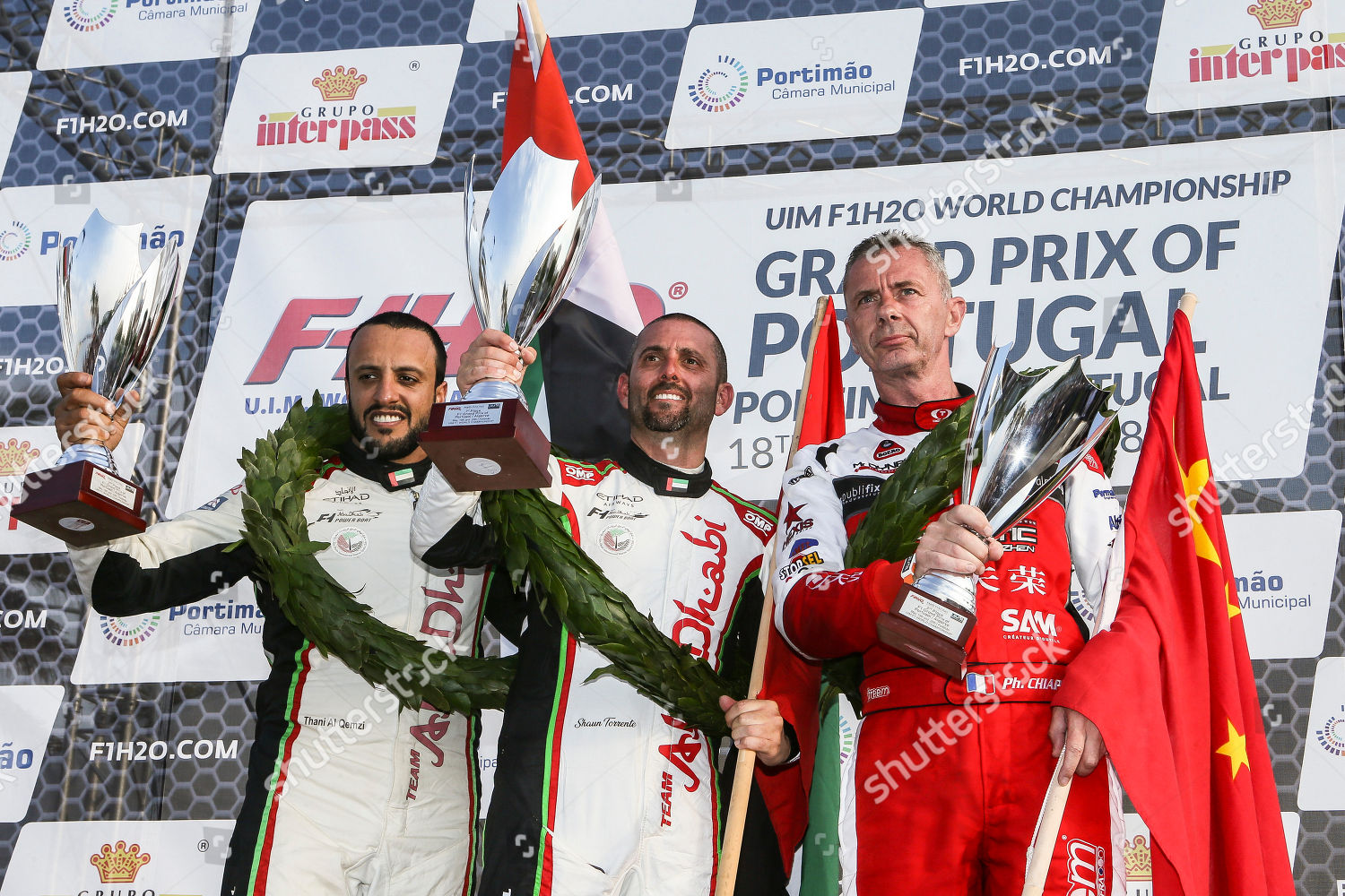 Podium Formula 1 Power Boat Portugal Editorial Stock Photo - Stock ...