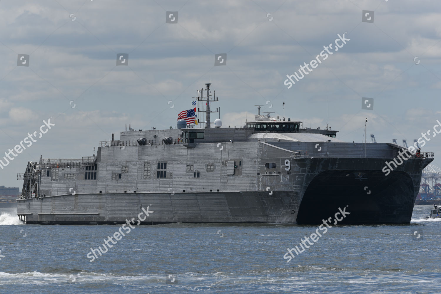 Usns City Bismarck Tepf9 Arrives New Editorial Stock Photo - Stock ...