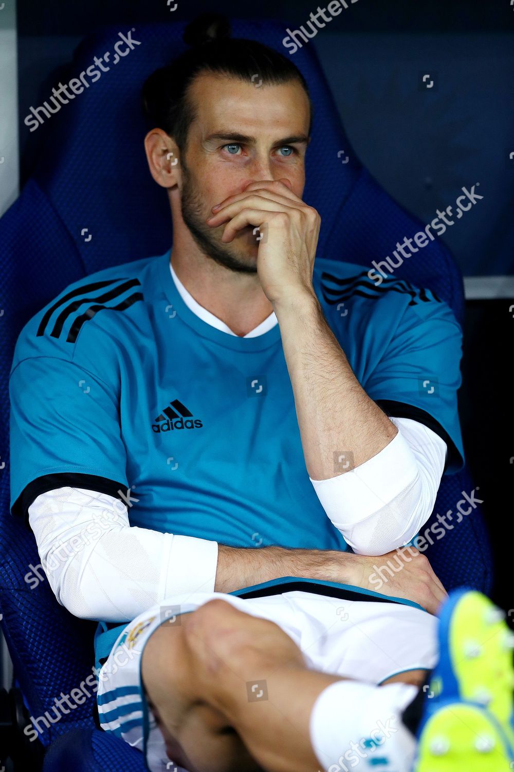 Gareth Bale Real Madrid On Bench Editorial Stock Photo - Stock Image ...