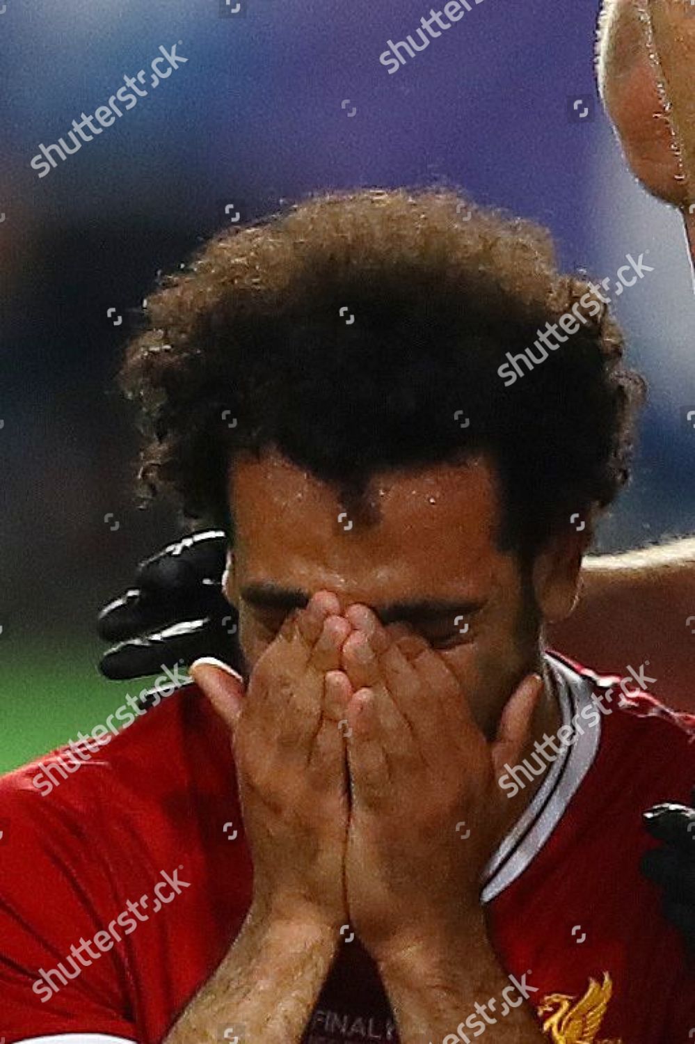Mohamed Salah Liverpool Cries On Pitch Editorial Stock Photo - Stock ...