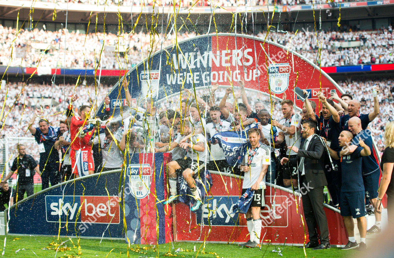 Fulham Win Promotion Premier League Lift Editorial Stock Photo - Stock ...