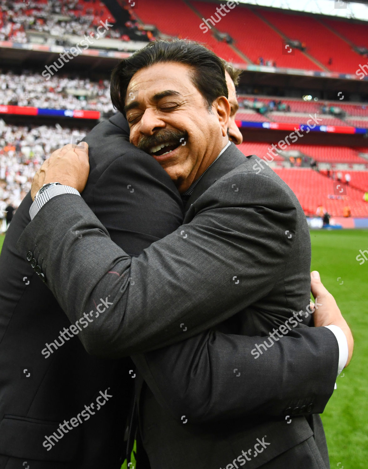 Fulham Chairman Owner Shahid Khan Celebrates Editorial Stock Photo ...