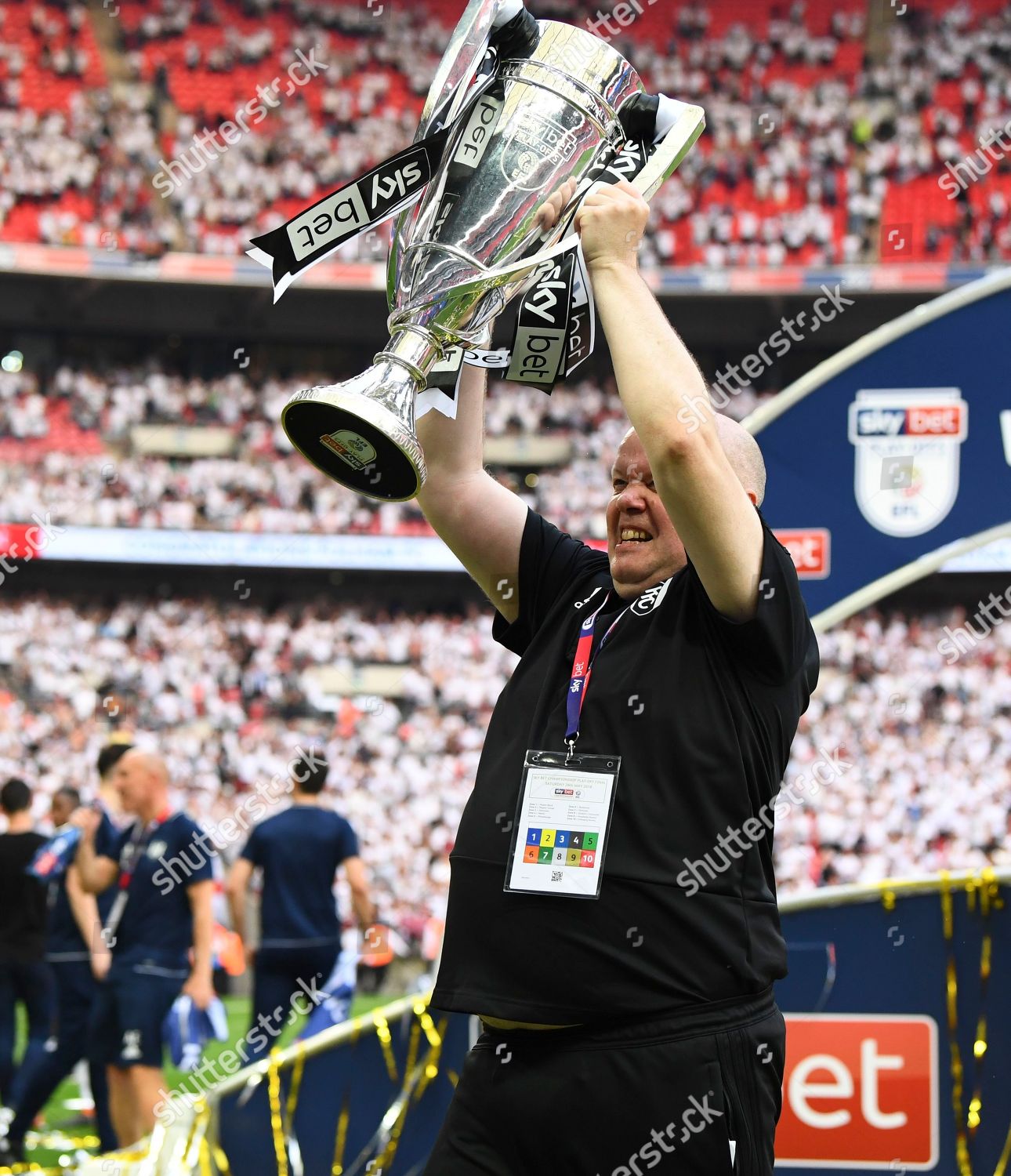 Mark Maunders Head Player Liaison Celebrates Editorial Stock Photo ...