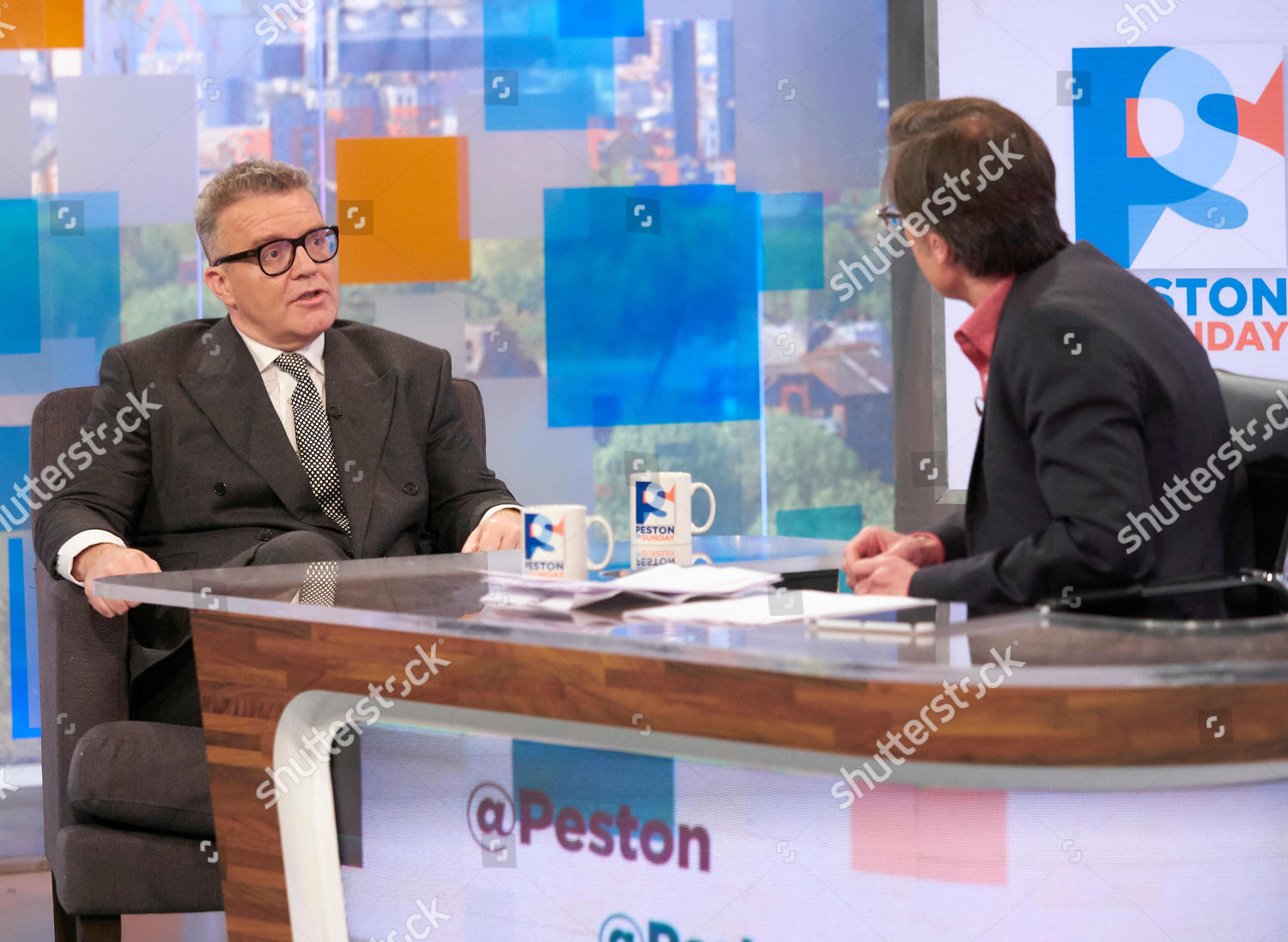 Tom Watson Robert Peston Editorial Stock Photo - Stock Image | Shutterstock