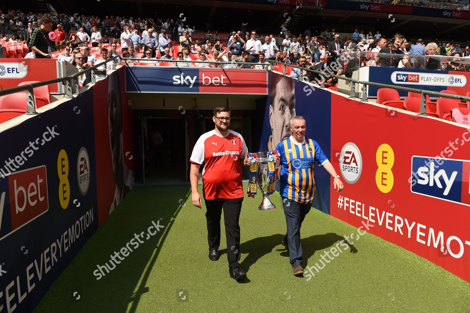 Efl Sponsor Branding Super Fan Editorial Stock Photo - Stock Image ...