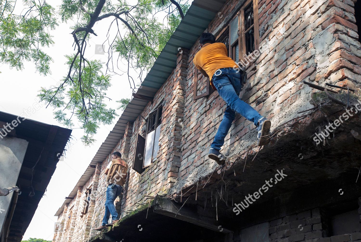 Bangladeshi Db Detective Branch Police Members Editorial Stock Photo ...