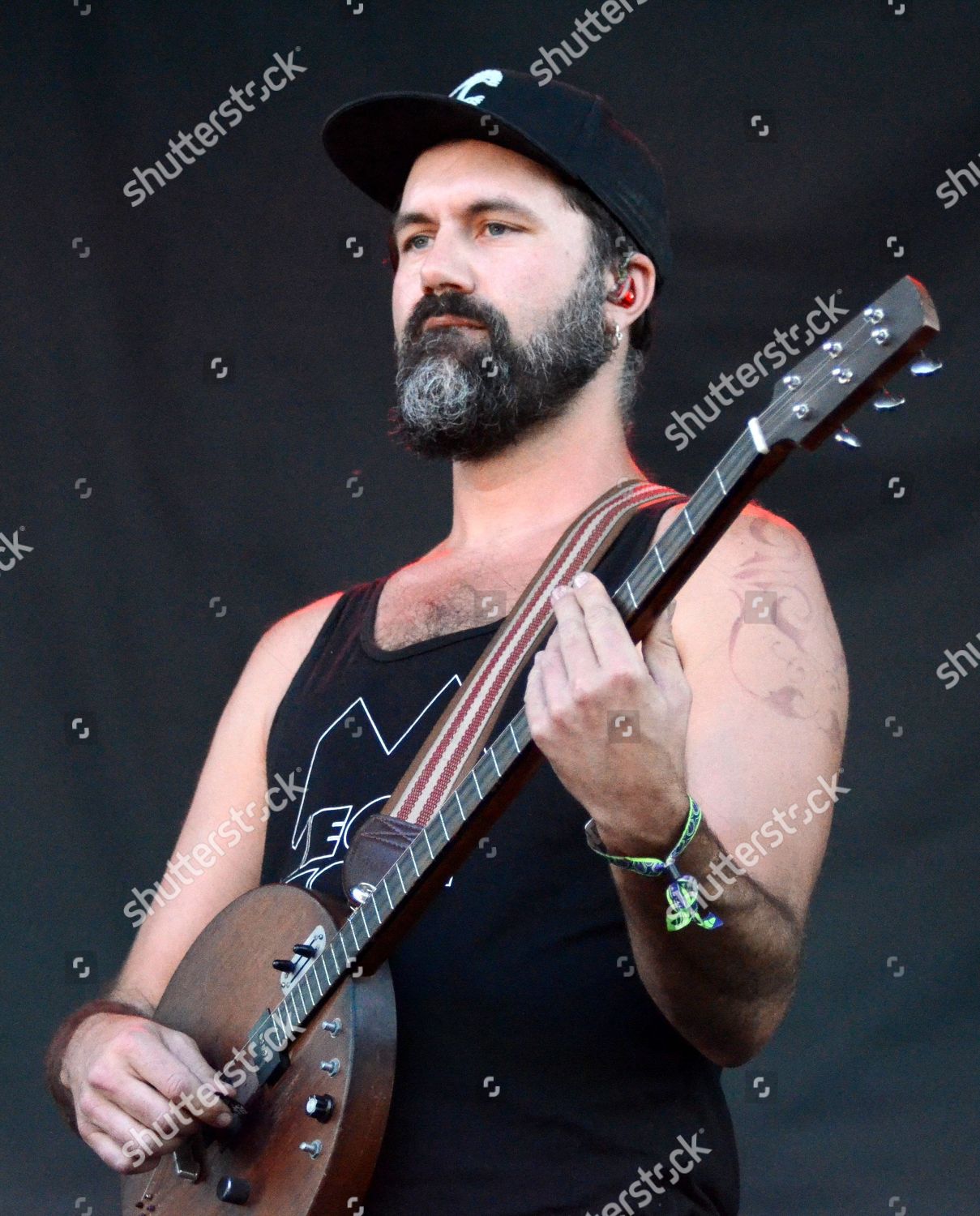 Lead Singer David Satori American Experimental Editorial Stock Photo ...