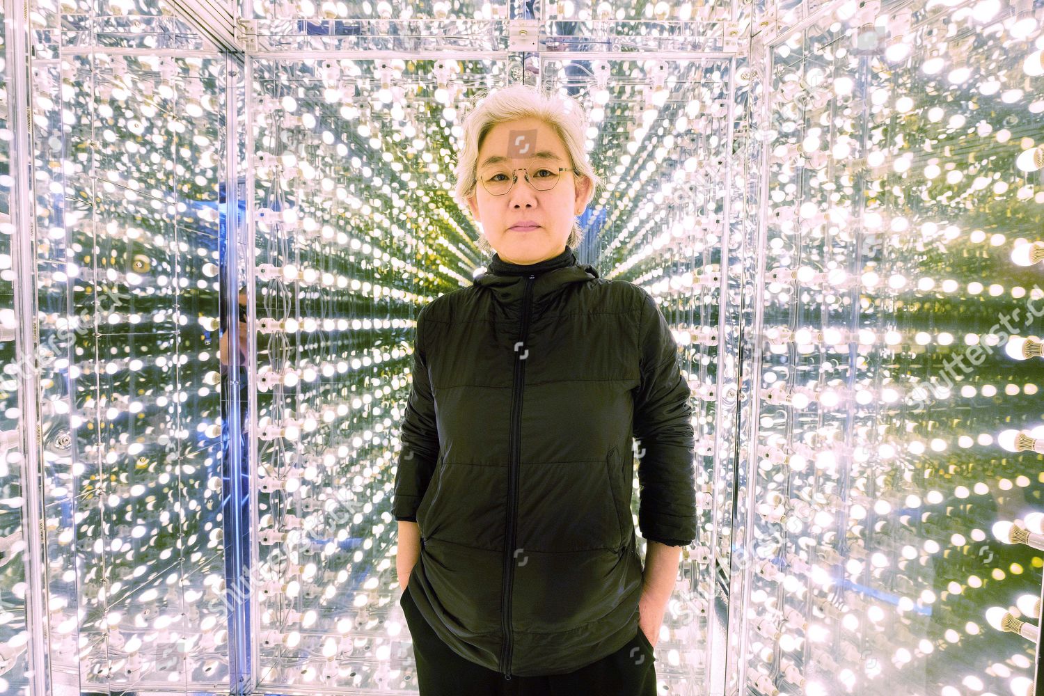 South Korean Artist Lee Bul Stands Editorial Stock Photo - Stock Image ...