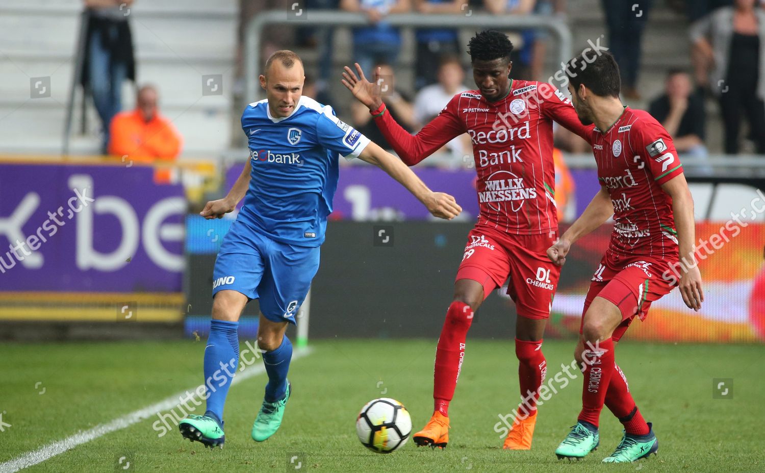 Thomas Buffel Peter Olayinka Action Editorial Stock Photo - Stock Image | Shutterstock