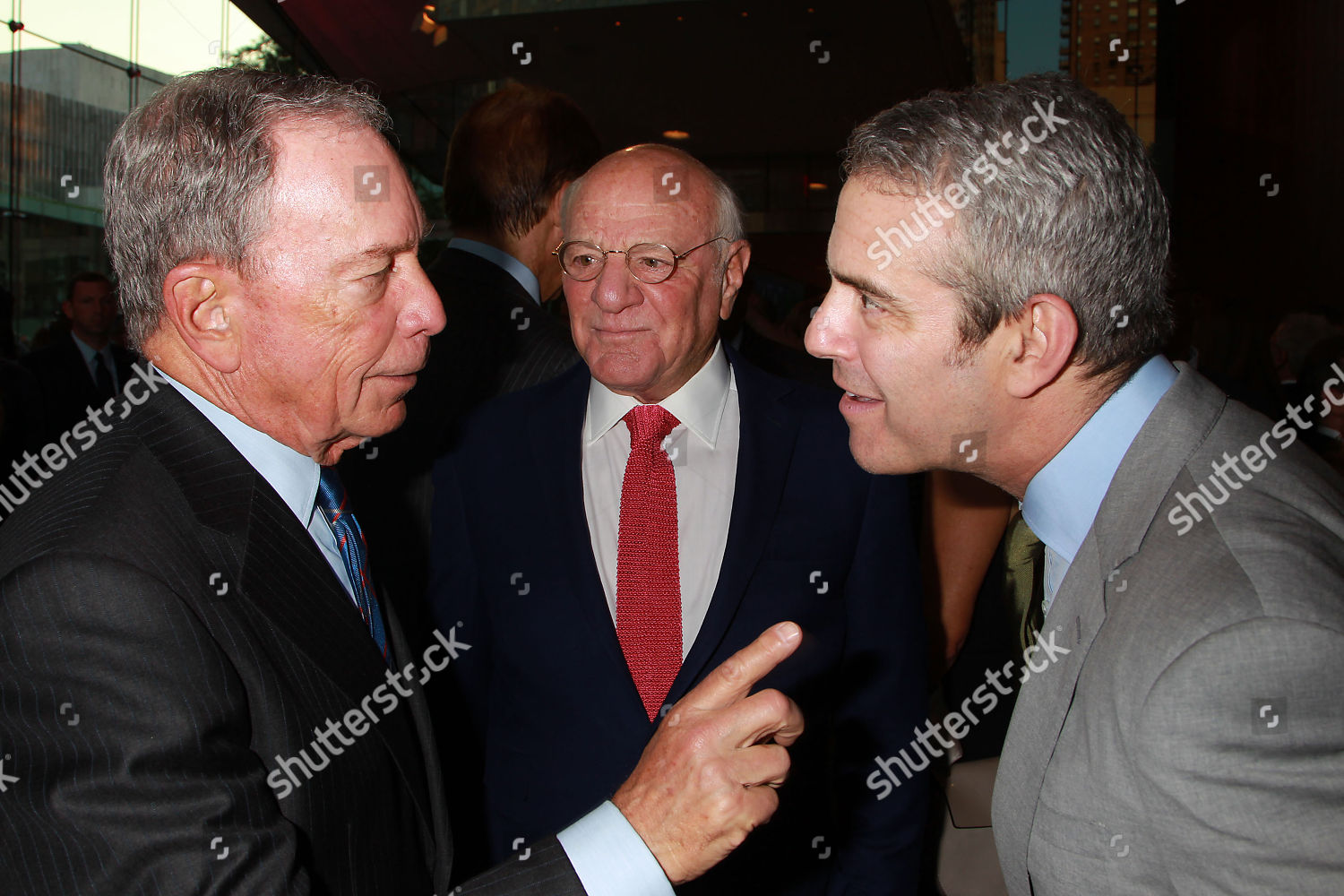 Michael Bloomberg Barry Diller Andy Cohan Editorial Stock Photo - Stock ...
