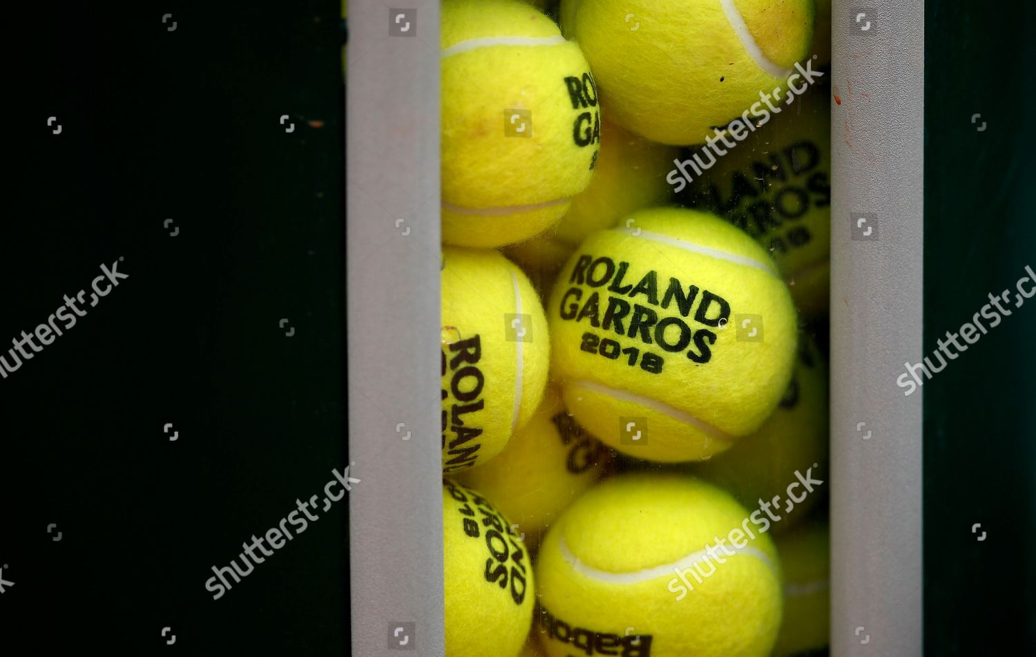 Box Roland Garros Tennis Balls During Editorial Stock Photo - Stock ...