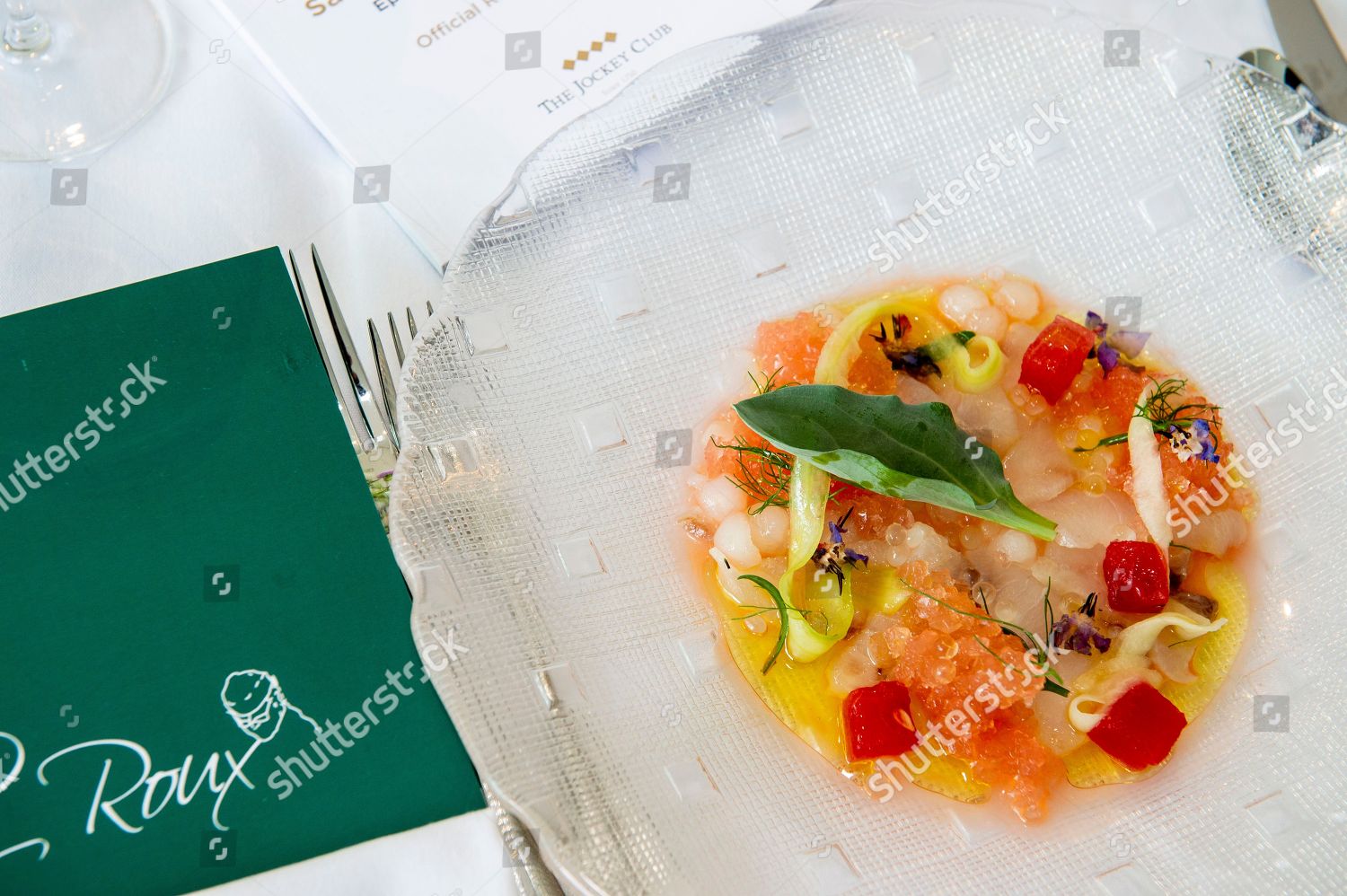 Detail Food Chez Roux Restaurant Editorial Stock Photo - Stock Image ...