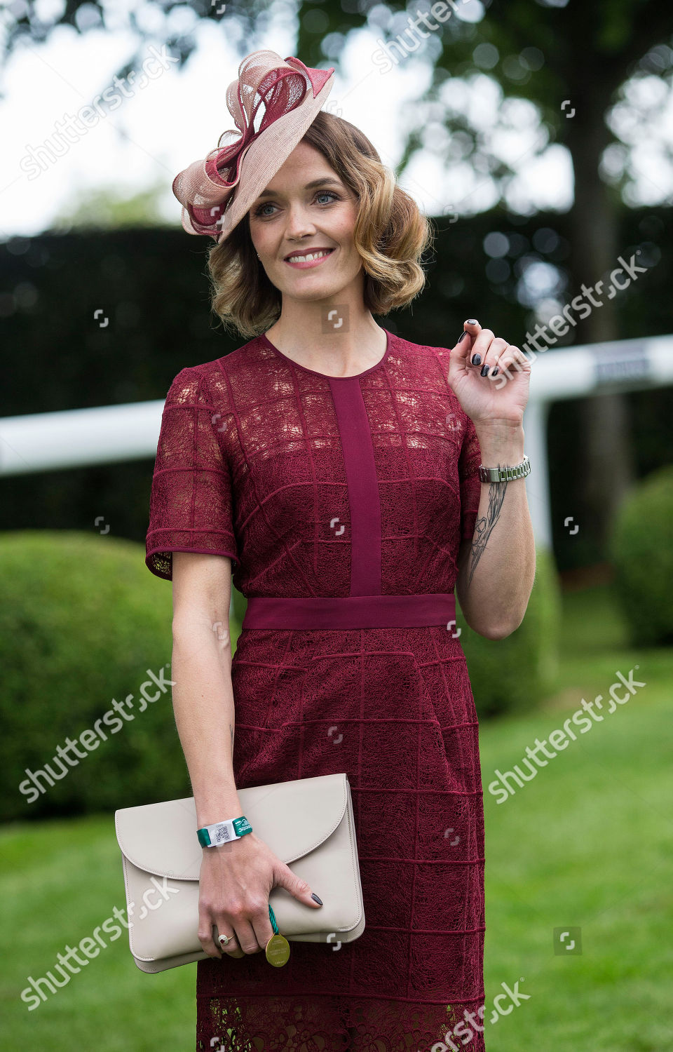 Victoria Pendleton Displays Her Tattoos She Editorial Stock Photo ...