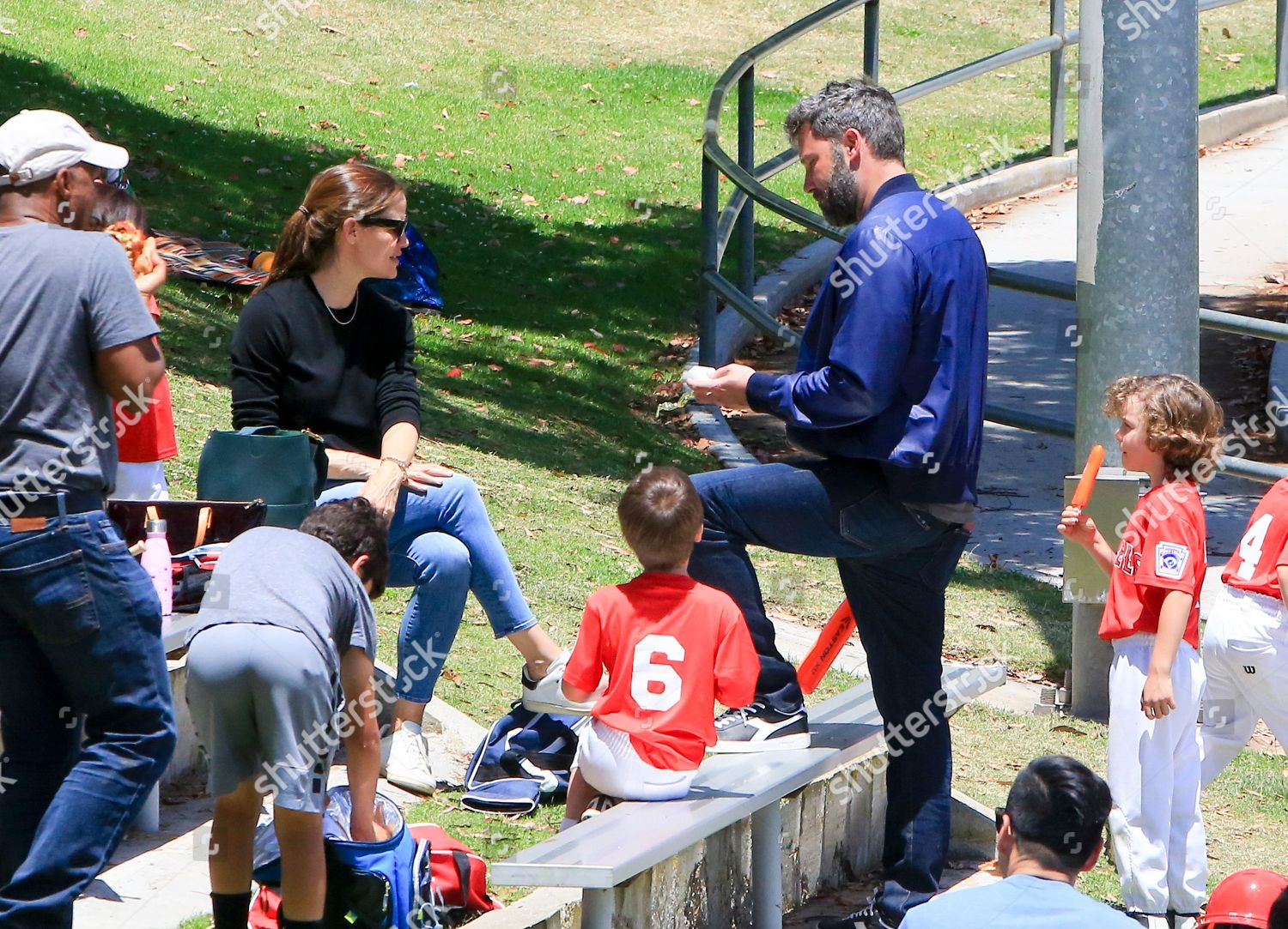 Ben Affleck Samuel Affleck Jennifer Garner Editorial Stock Photo ...