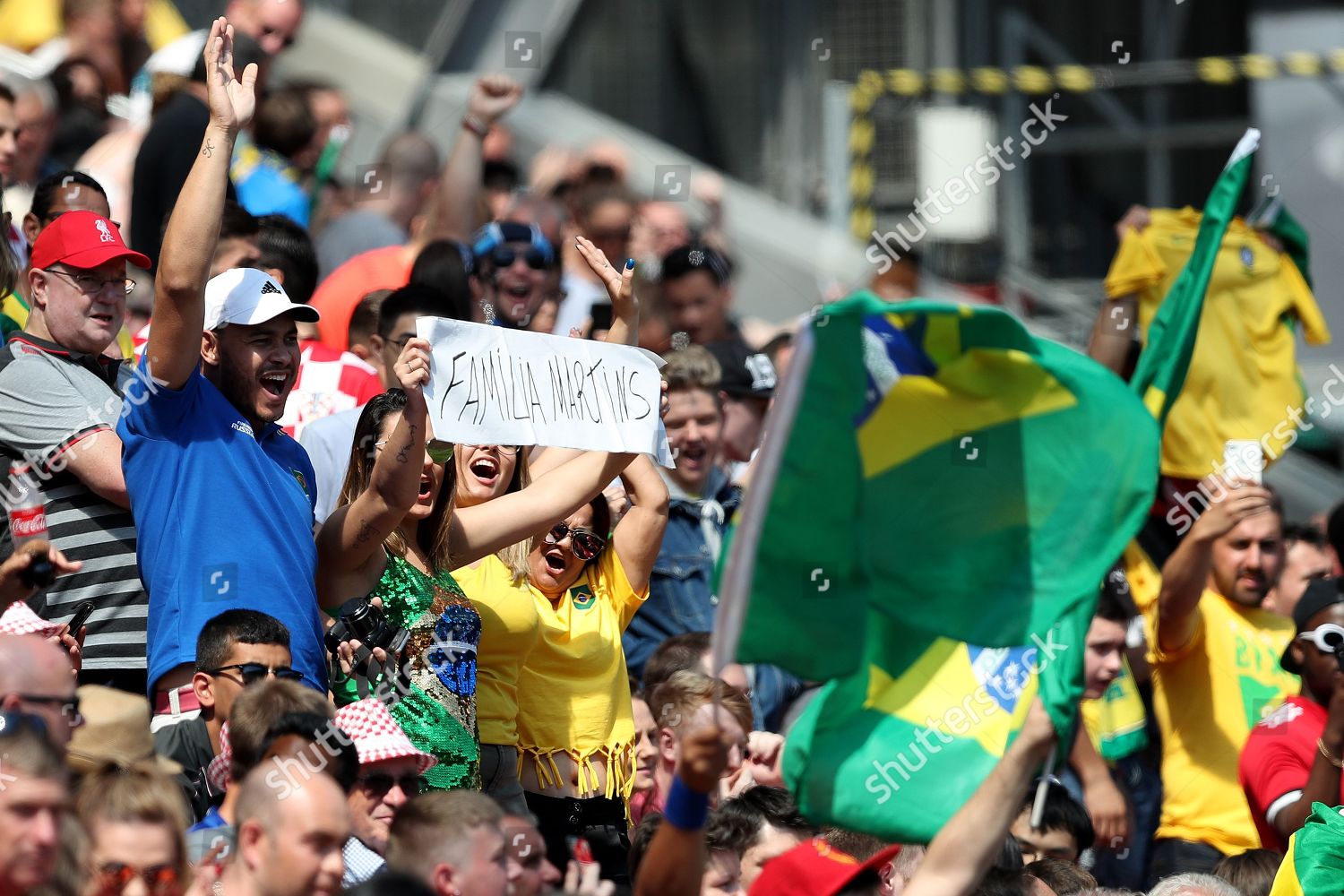 Brazil Fans Editorial Stock Photo - Stock Image | Shutterstock