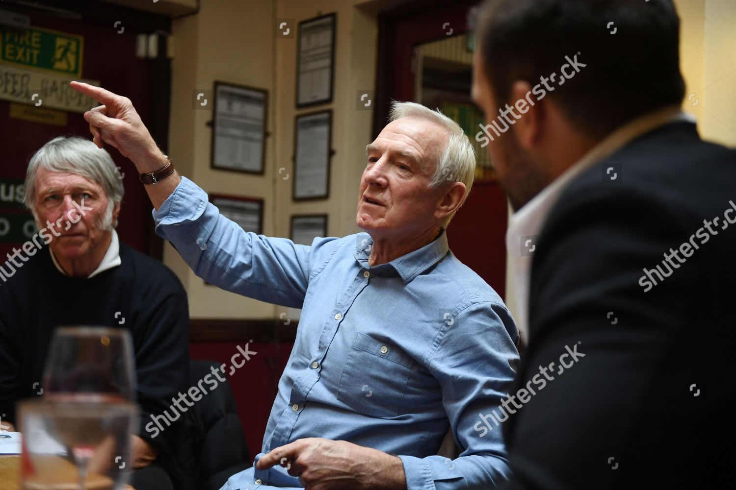 John Bevan Light Blue Shirt Gareth Editorial Stock Photo - Stock Image ...