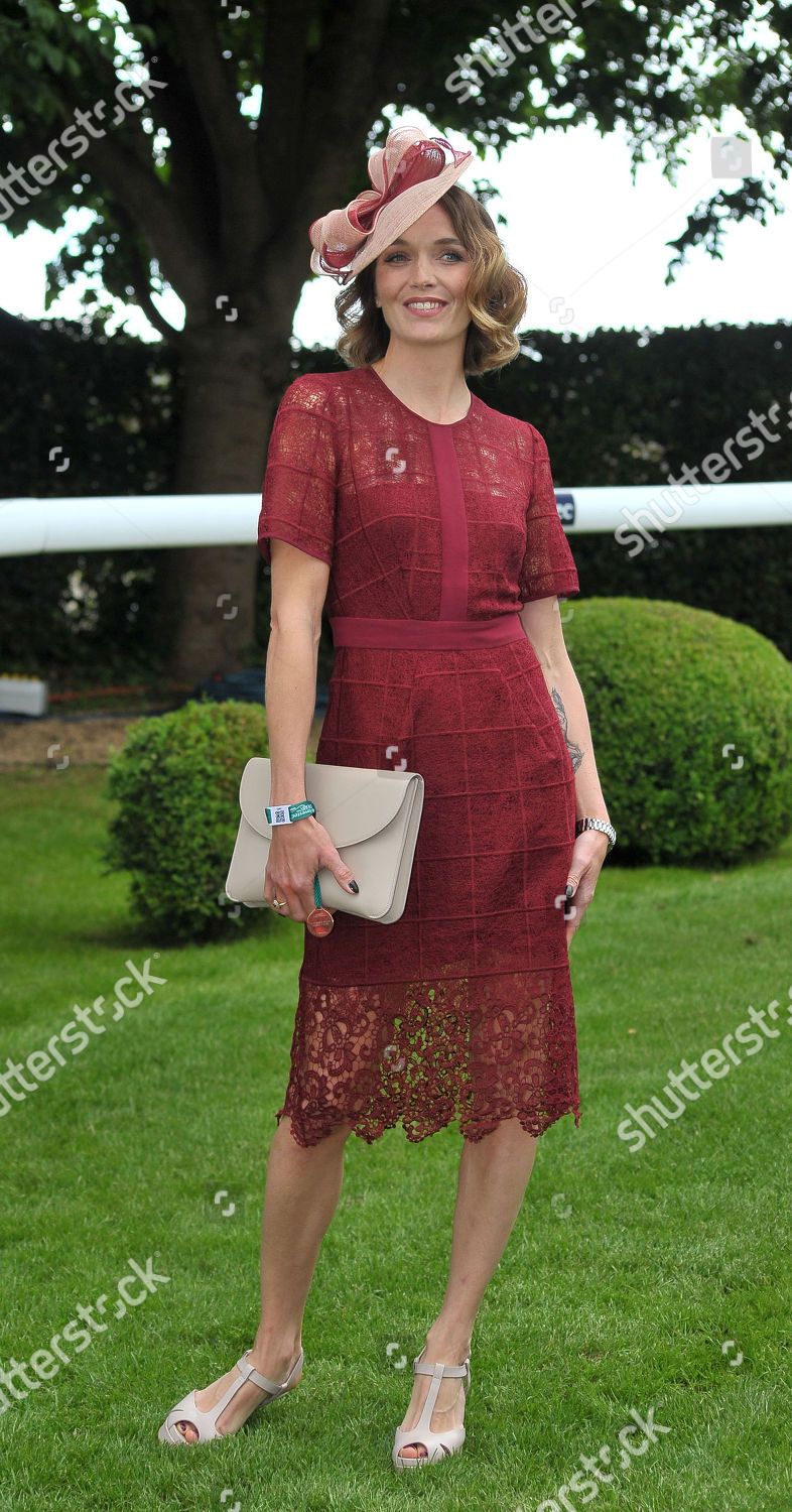 Victoria Pendleton Attends Epsom Derby On Editorial Stock Photo - Stock ...