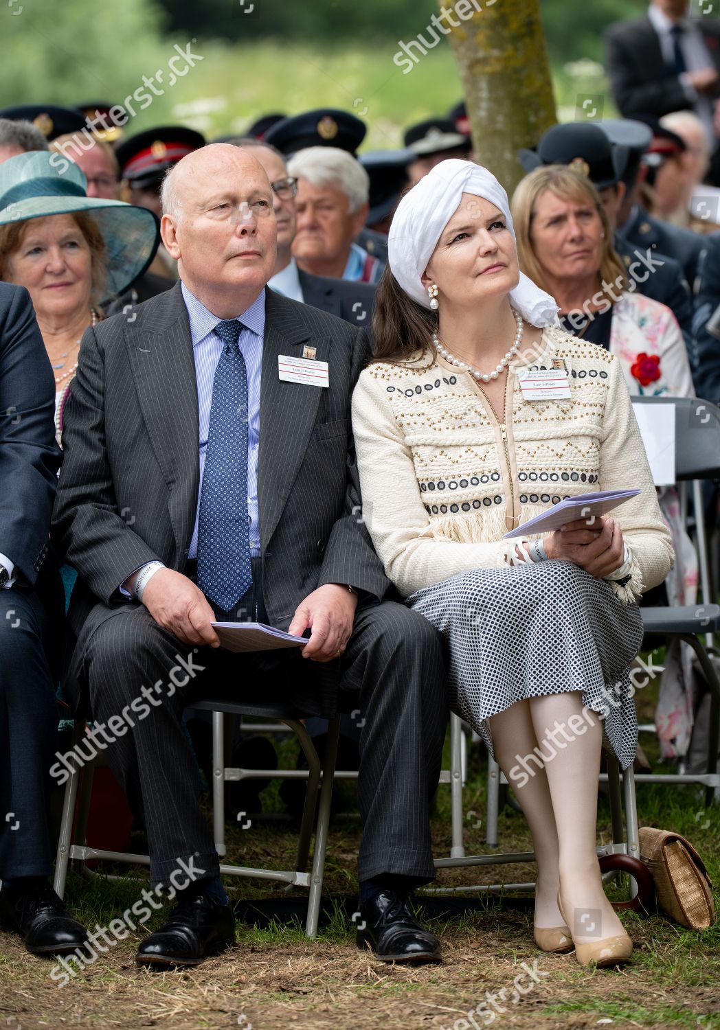 Lord Julian Fellowes Emma Fellowes Editorial Stock Photo - Stock Image ...