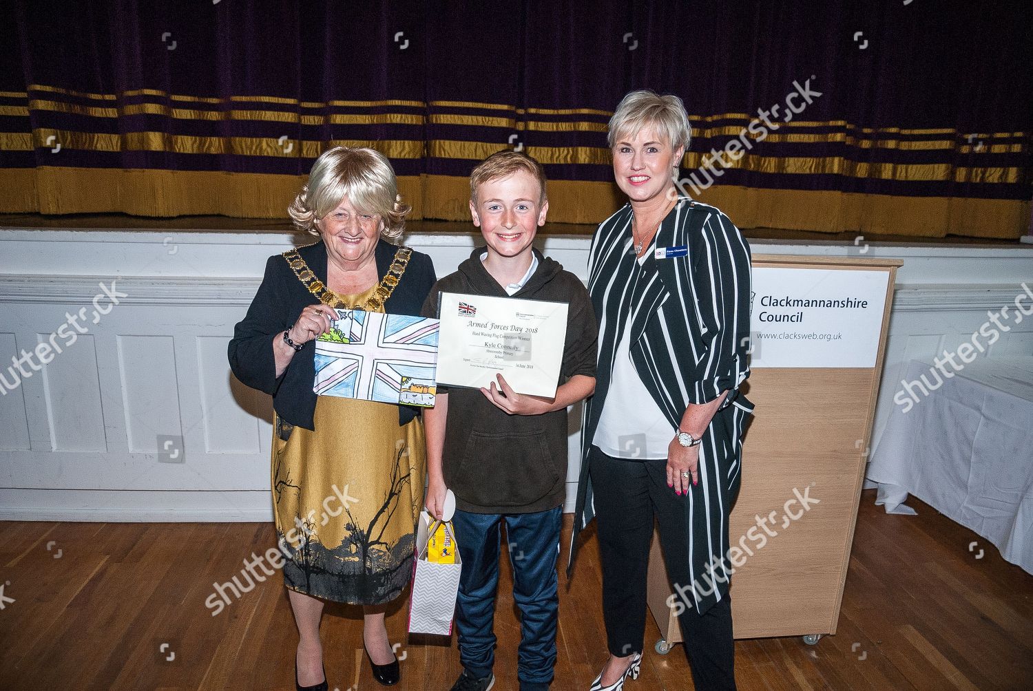 Kyle Connelly Abercromby Primary School Center Editorial Stock Photo ...