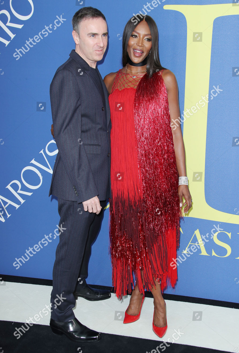 Raf Simons Naomi Campbell Editorial Stock Photo - Stock Image ...