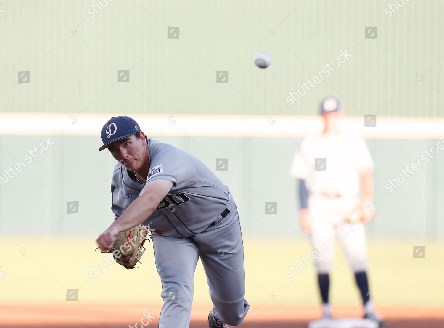 Dallas Baptist Pitcher Kody Funderburk 18 Editorial Stock Photo - Stock ...