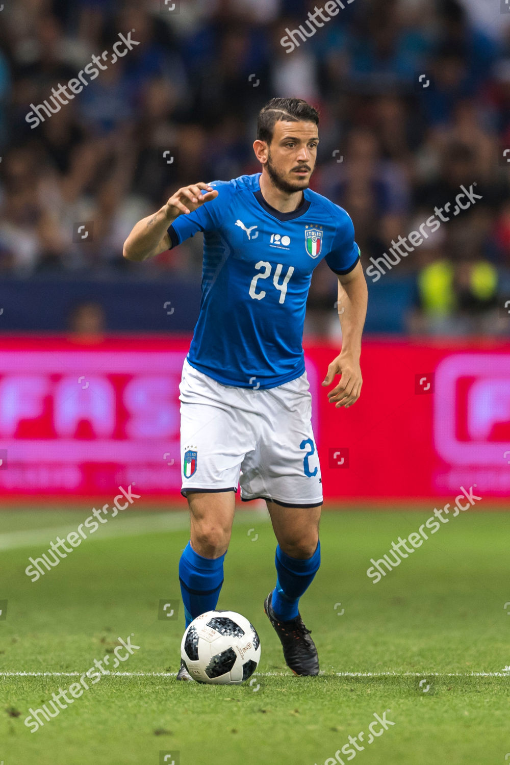 Alessandro Florenzi Italy During International Friendly Editorial Stock ...