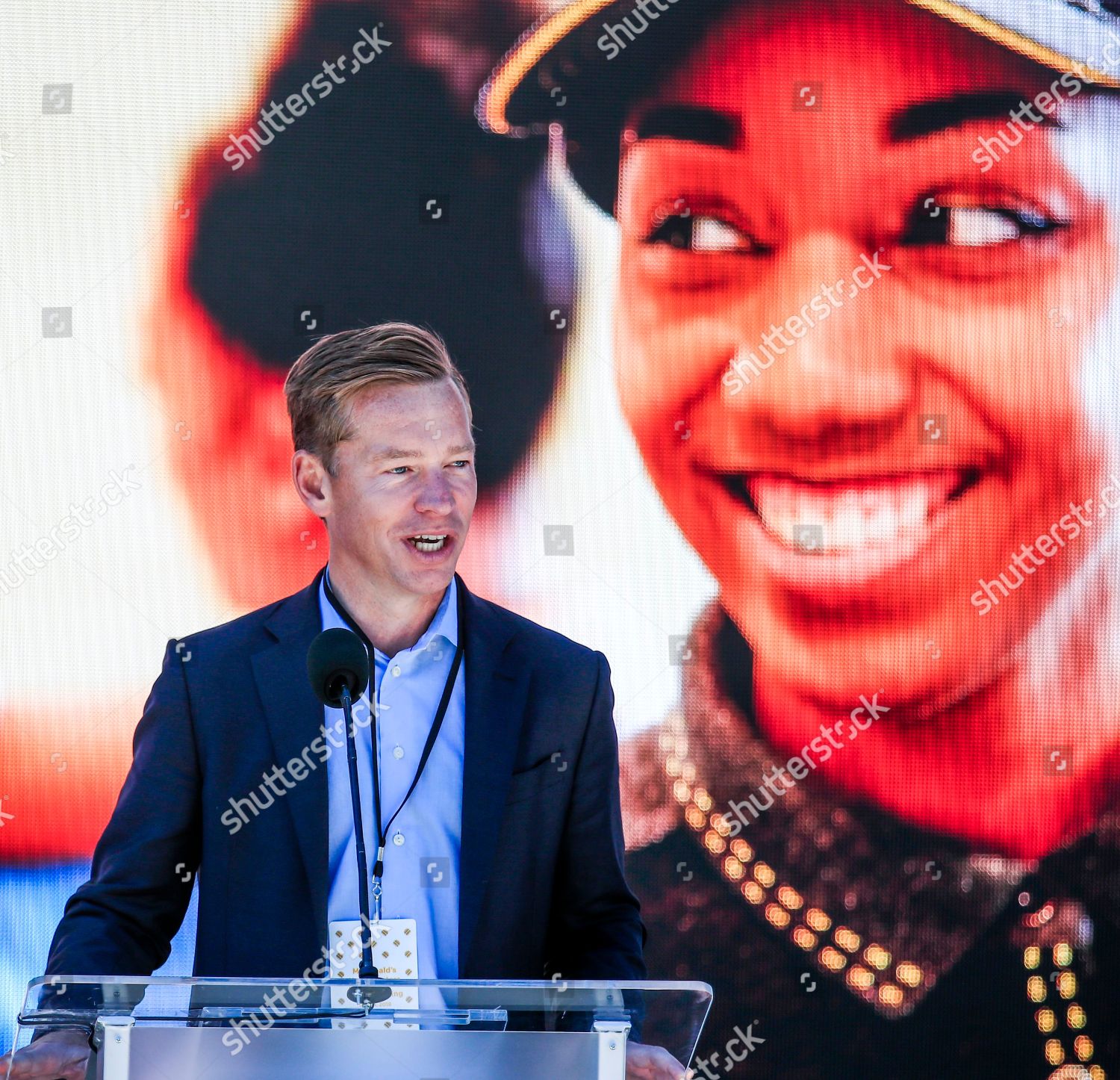 Mcdonalds Usa President Chris Kempczinski Speaks Editorial Stock Photo ...