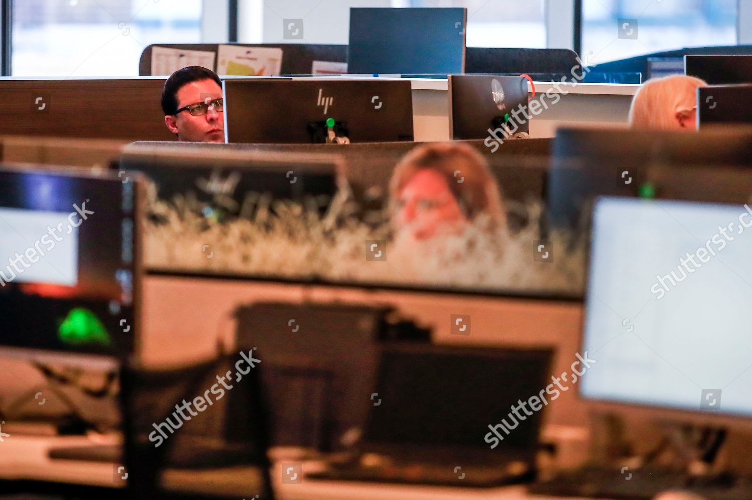Employees Work Inside New Mcdonalds Corporation Editorial Stock Photo ...