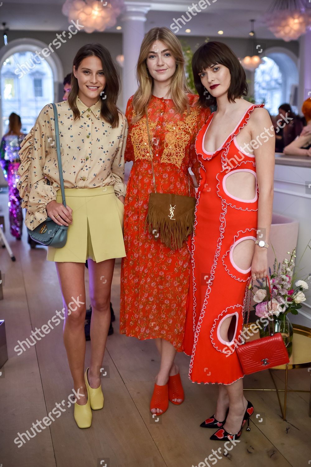 Charlotte Wiggins Eve Delf Sam Rollinson Editorial Stock Photo - Stock ...