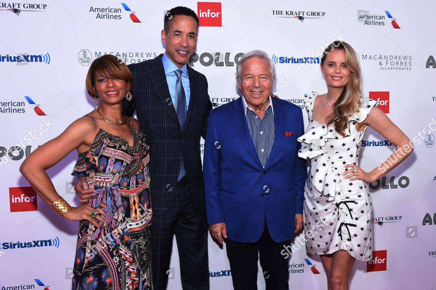Karen Phillips Charles Phillips Robert Kraft Editorial Stock Photo ...