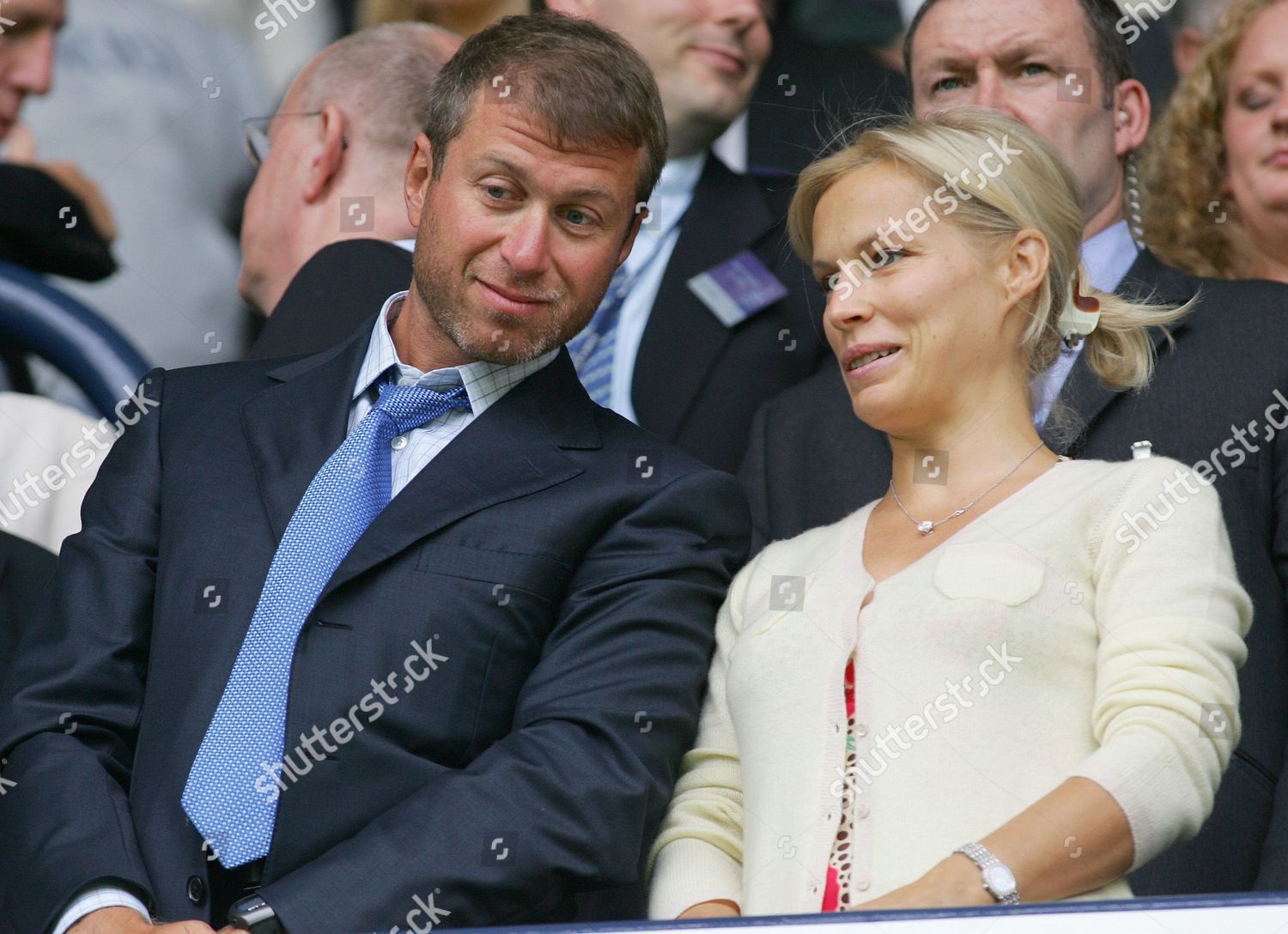 Roman Abramovich His Wife Irina Editorial Stock Photo - Stock Image ...