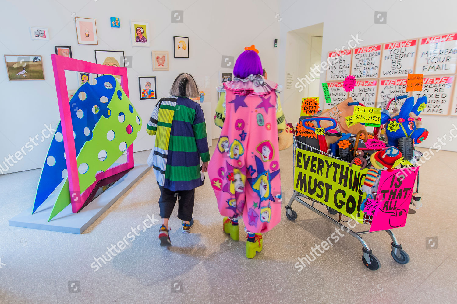 Grayson Perry His Wife Philippa Perry Editorial Stock Photo - Stock ...