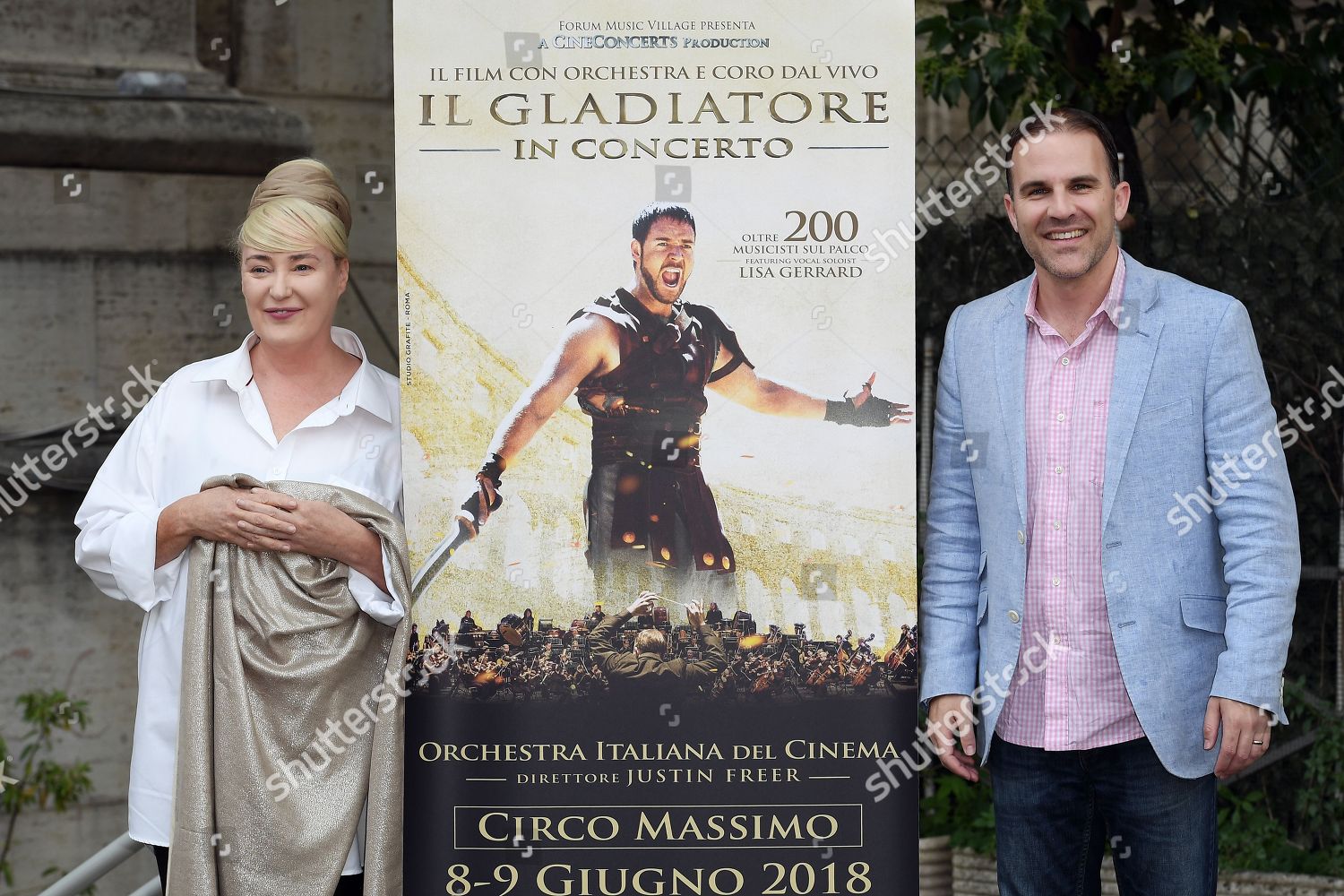 Lisa Gerrard Justin Freer Editorial Stock Photo - Stock Image ...