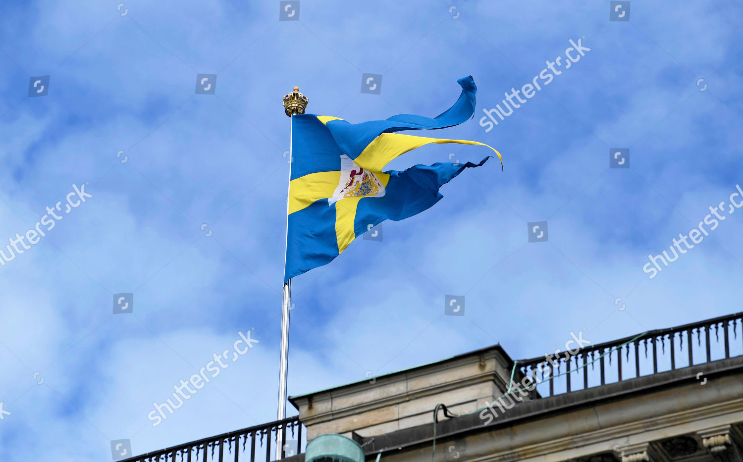 Royal Standard Sweden Editorial Stock Photo - Stock Image | Shutterstock