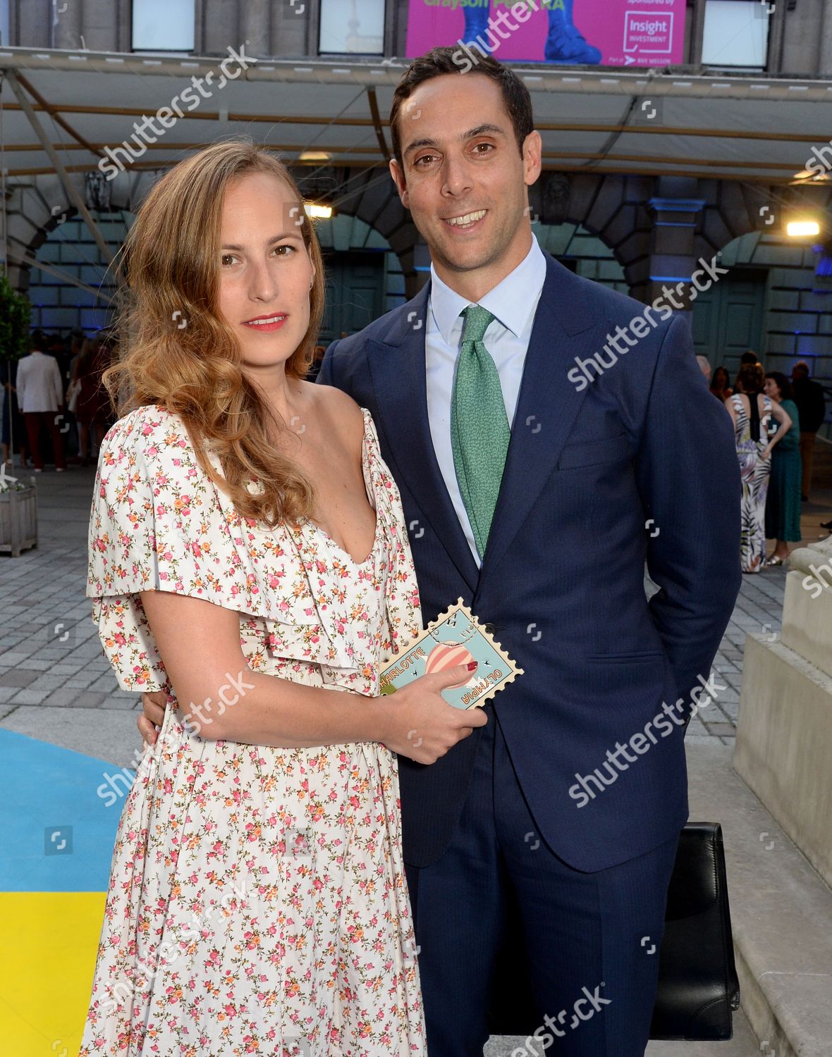 Charlotte Dellal Maxim Crewe Editorial Stock Photo - Stock Image ...