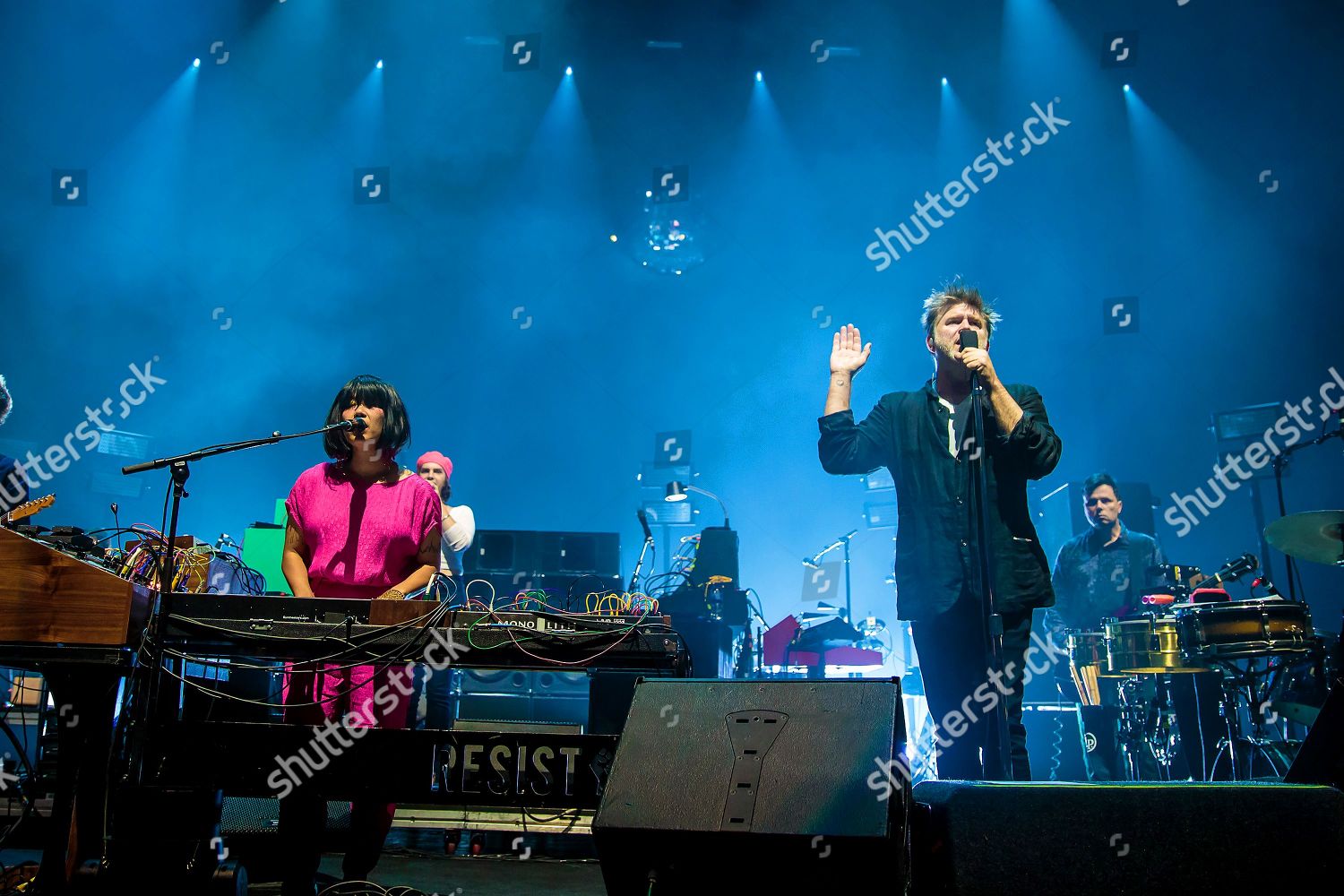 Lcd Soundsystem Nancy Whang James Murphy Editorial Stock Photo - Stock ...
