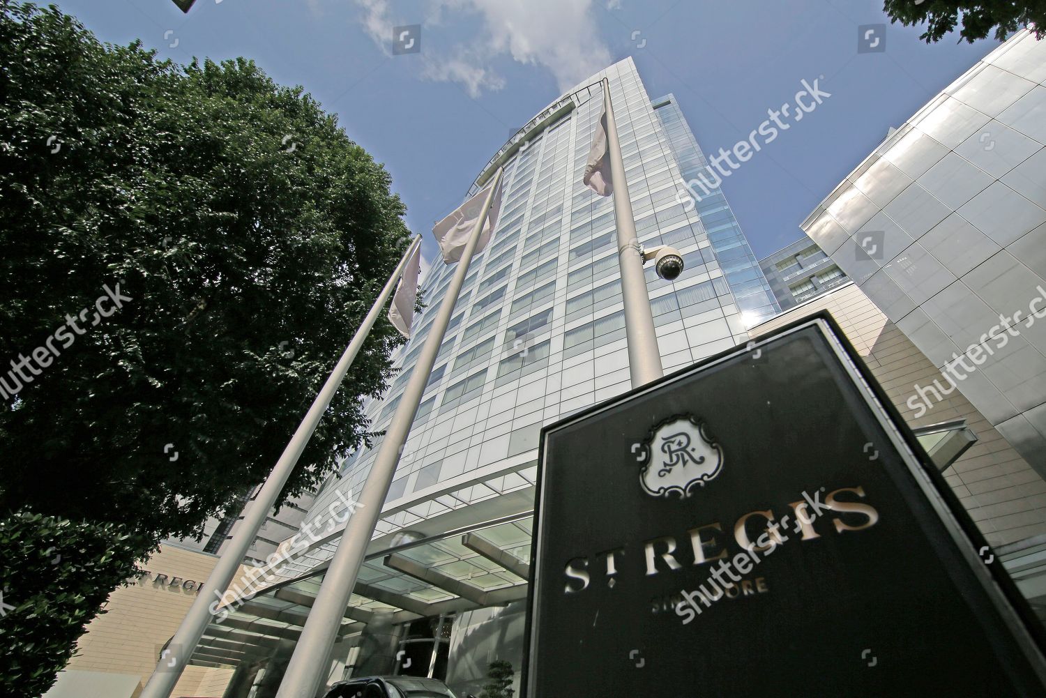 Logo St Regis Hotel Pictured Against Editorial Stock Photo - Stock ...