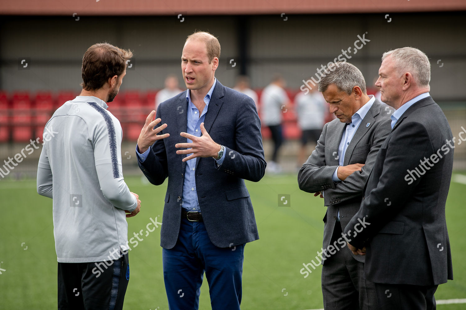 Prince William Gareth Southgate Editorial Stock Photo - Stock Image ...