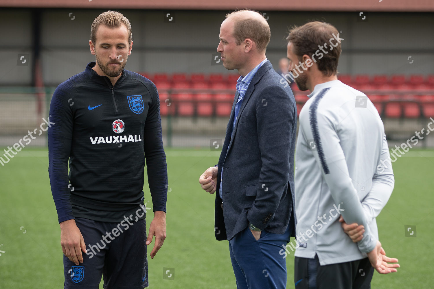 Prince William Gareth Southgate Harry Kane Editorial Stock Photo ...