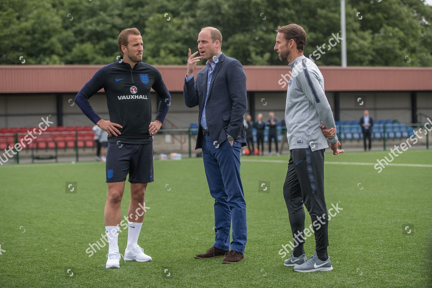 Prince William Gareth Southgate Harry Kane Editorial Stock Photo ...