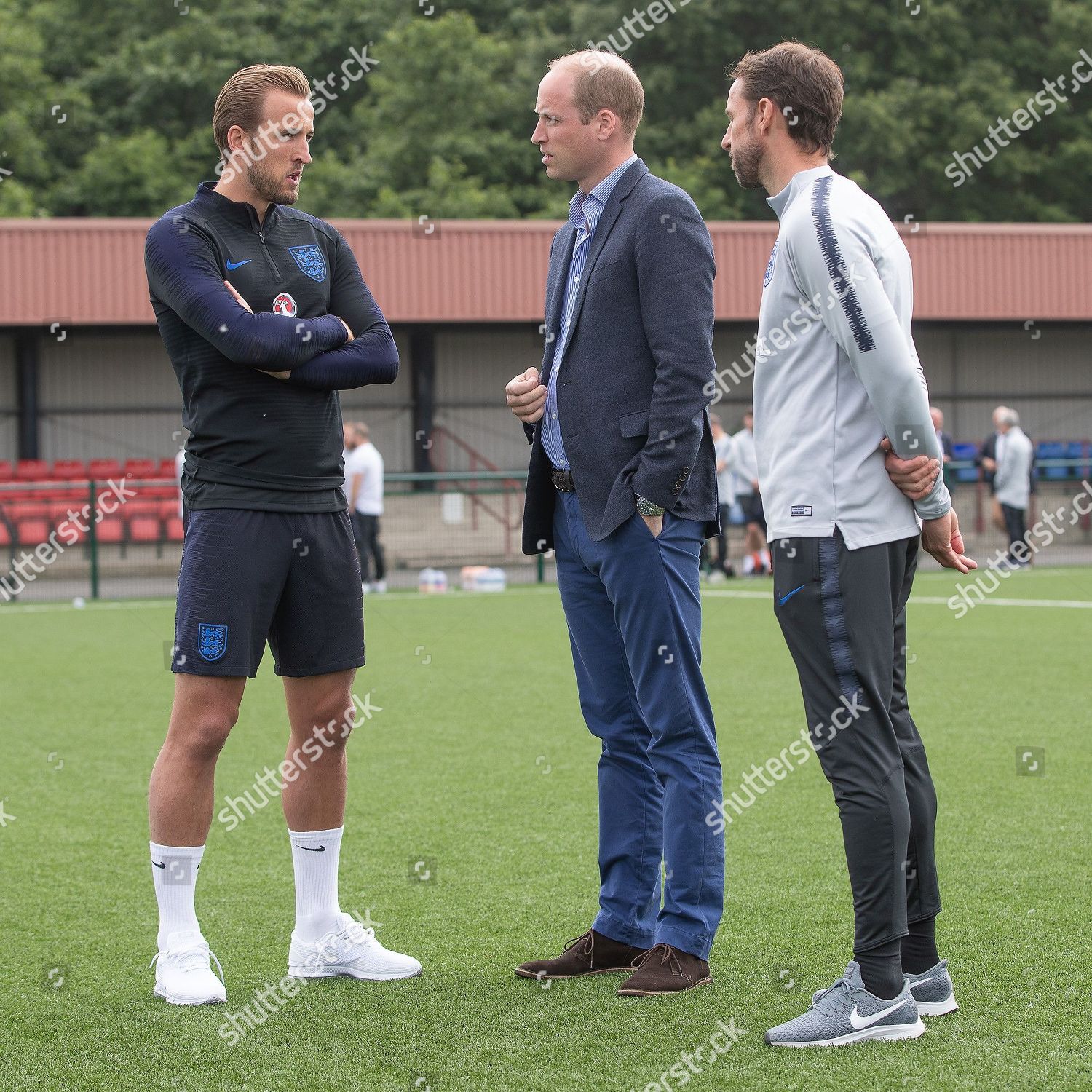Prince William Gareth Southgate Harry Kane Editorial Stock Photo ...