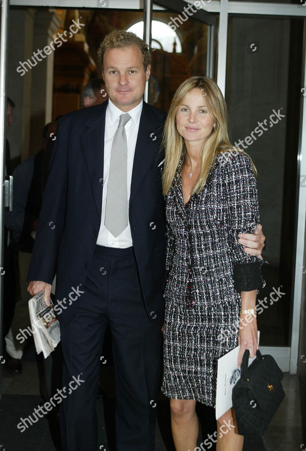 Lord Lady Rothermere Arriving Ross Bensons Editorial Stock Photo ...
