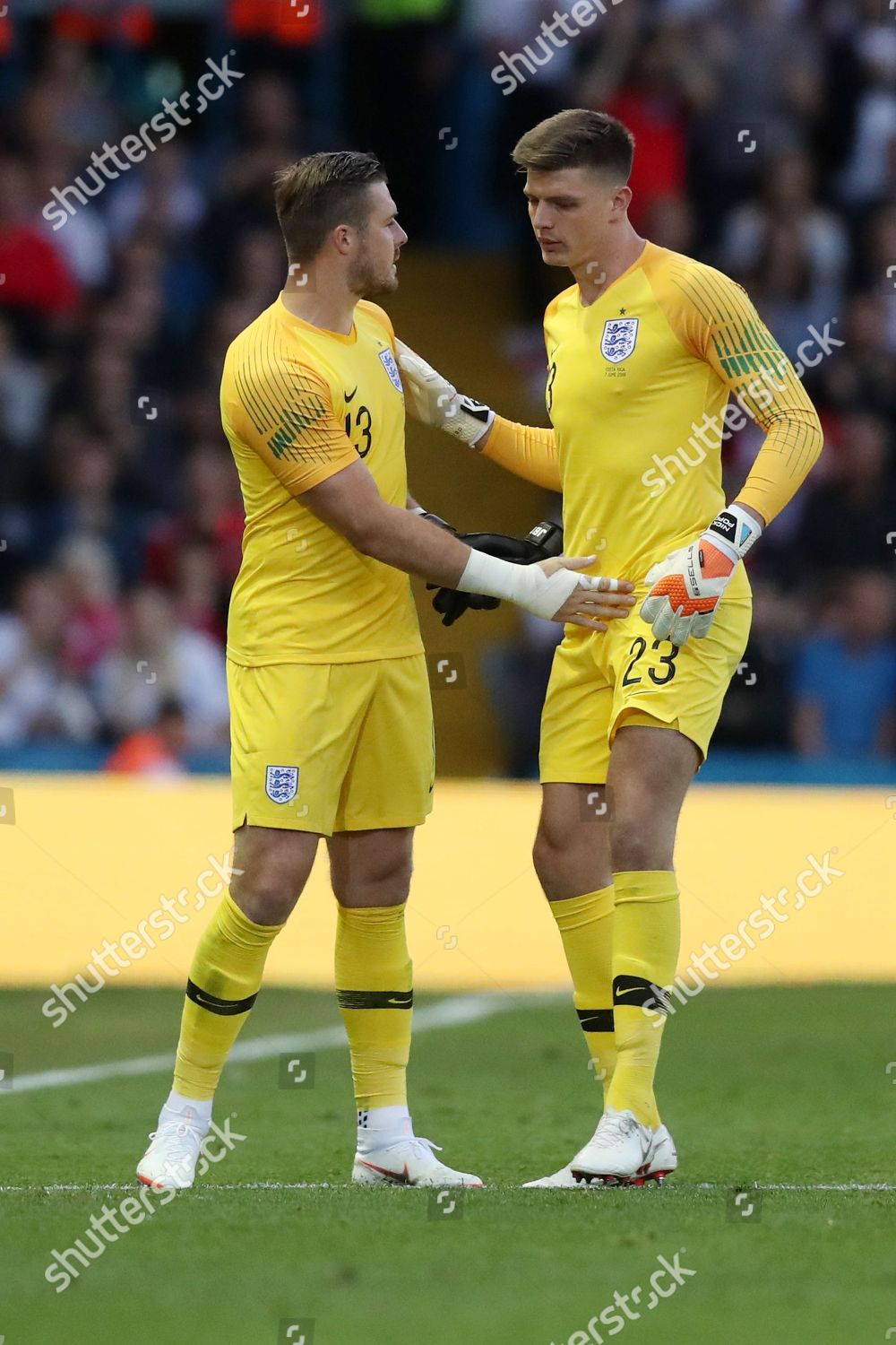 England Goal Keeper Nick Pope Comes Editorial Stock Photo - Stock Image ...